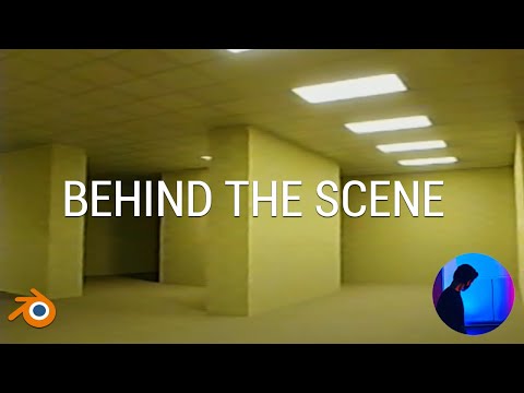 How Kane Pixels Make Backrooms? 2 min Blender tutorial
