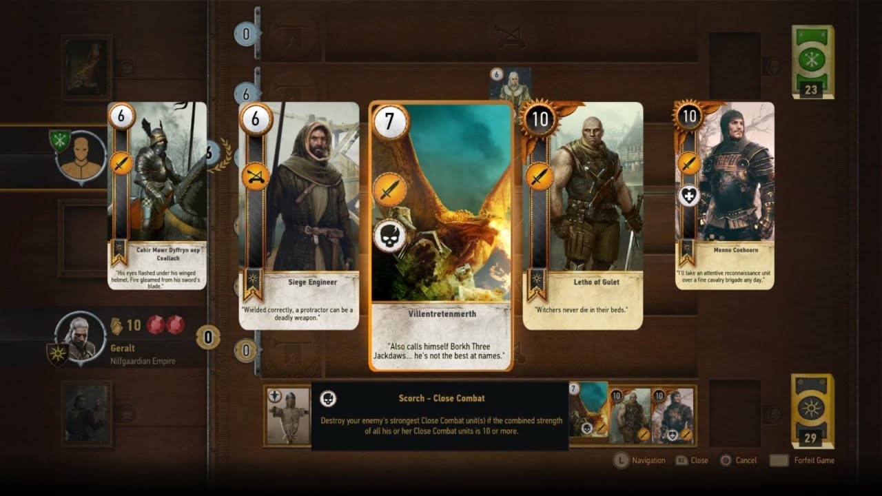 [The Witcher 3] Playing Gwent - YouTube