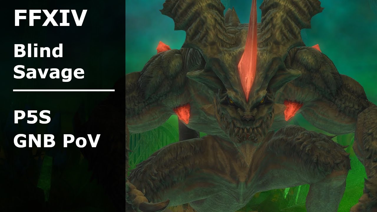 [FFXIV] P5S Proto-Carbuncle Clear - GNB PoV (FR) - YouTube