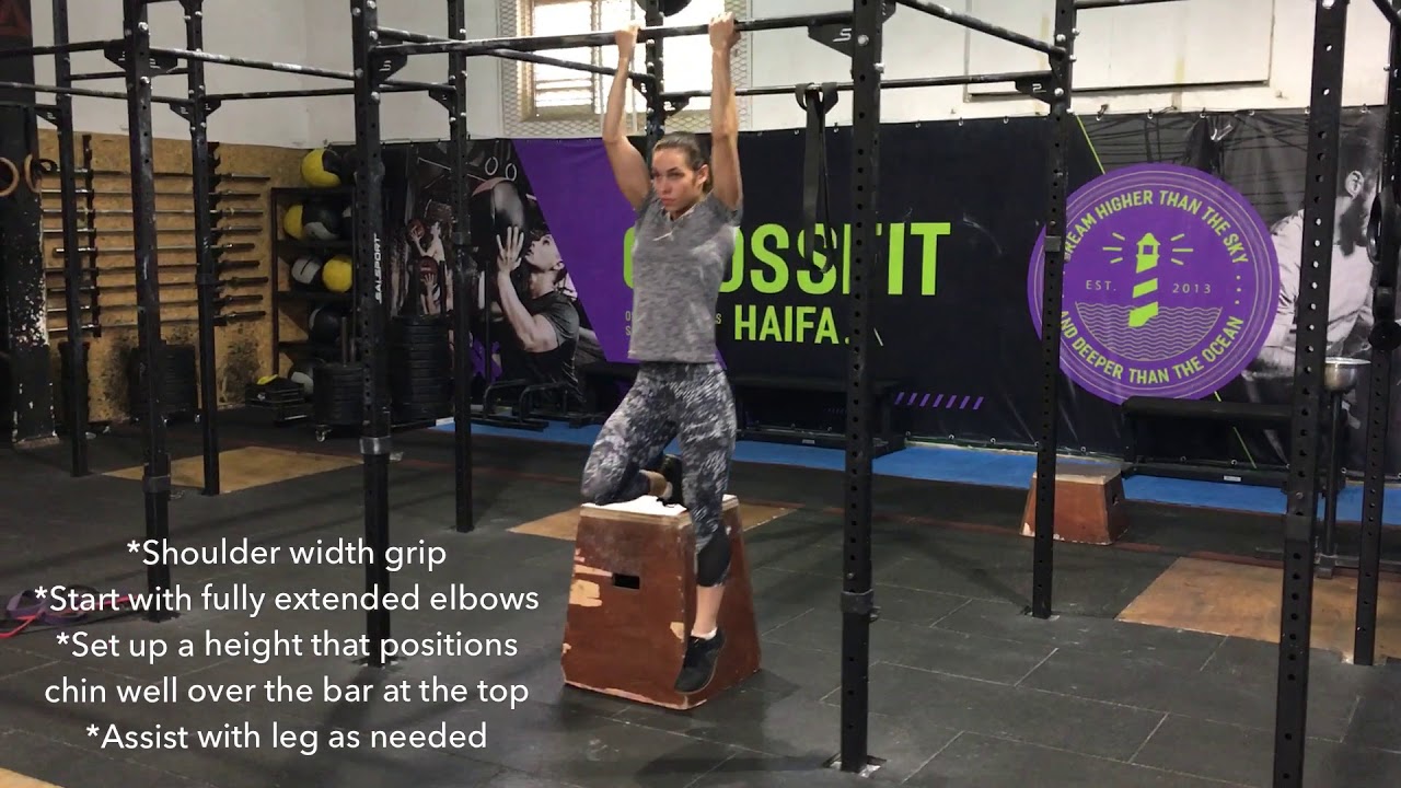 FF One Leg Assist Pull Ups - YouTube
