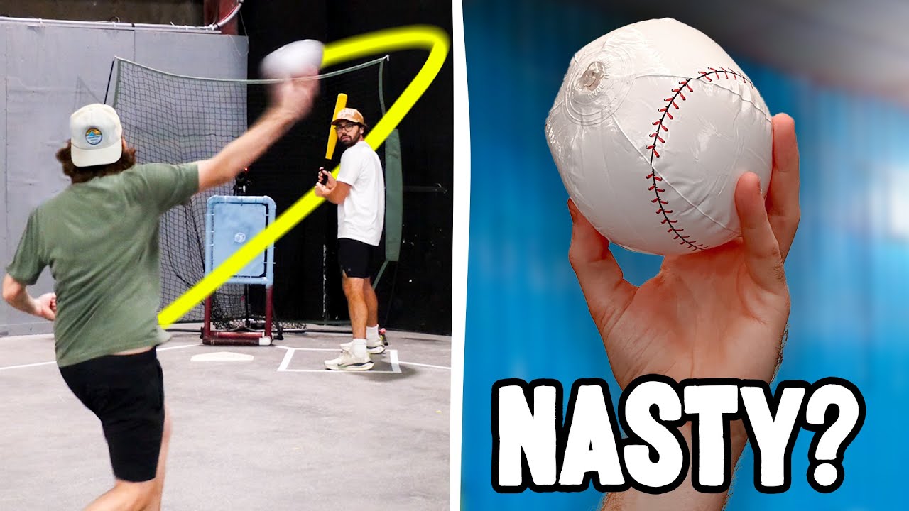 We Tested the Ultimate Indoor Baseball - YouTube