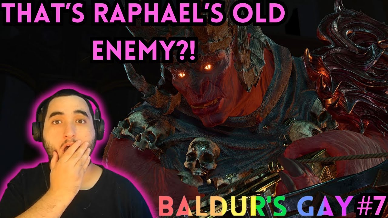 This Is Shar's Temple?! Why Is There A Demon Baldur's Gay #7 - YouTube