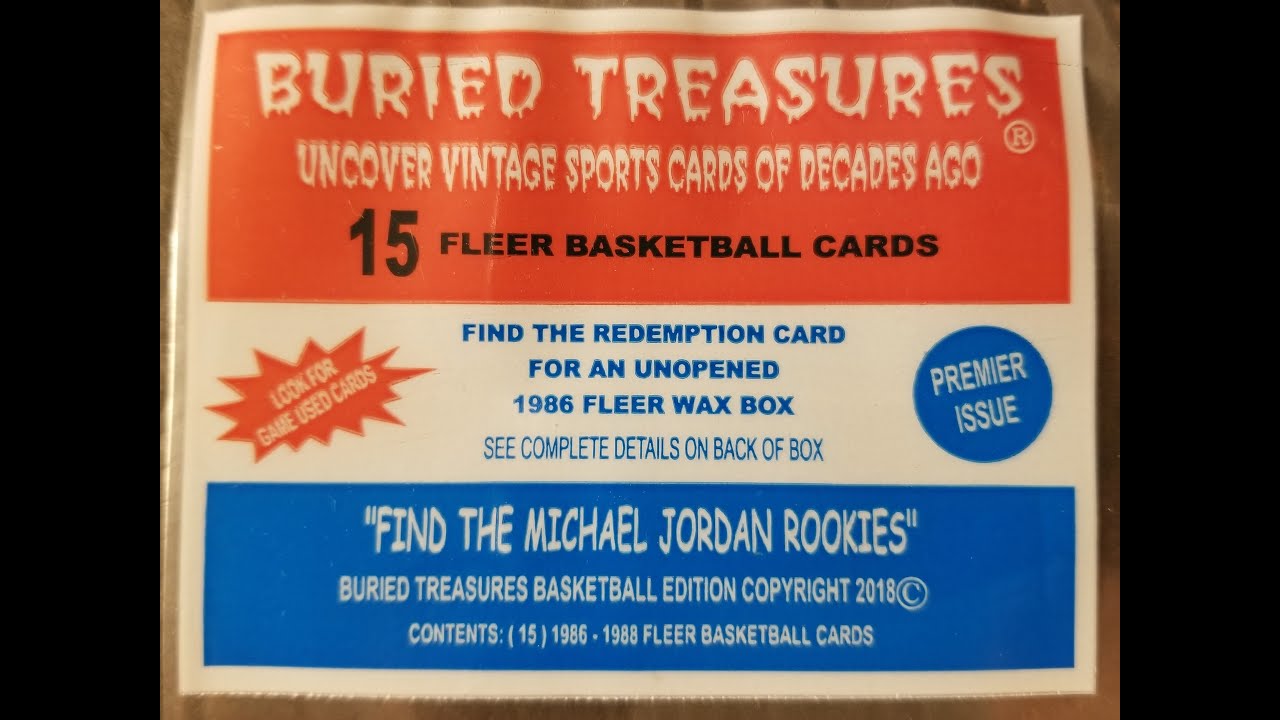 Huge 1986 fleer Rookie find in 2018 Buried Treasures Mystery Pack ...