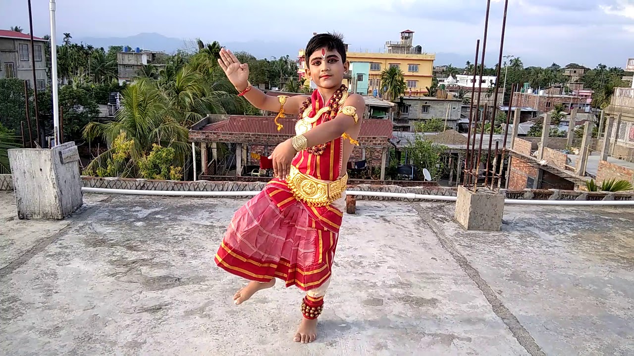 Gaudiya Nritya ( Classical Dance of Bengal) Shiv Bandana - YouTube