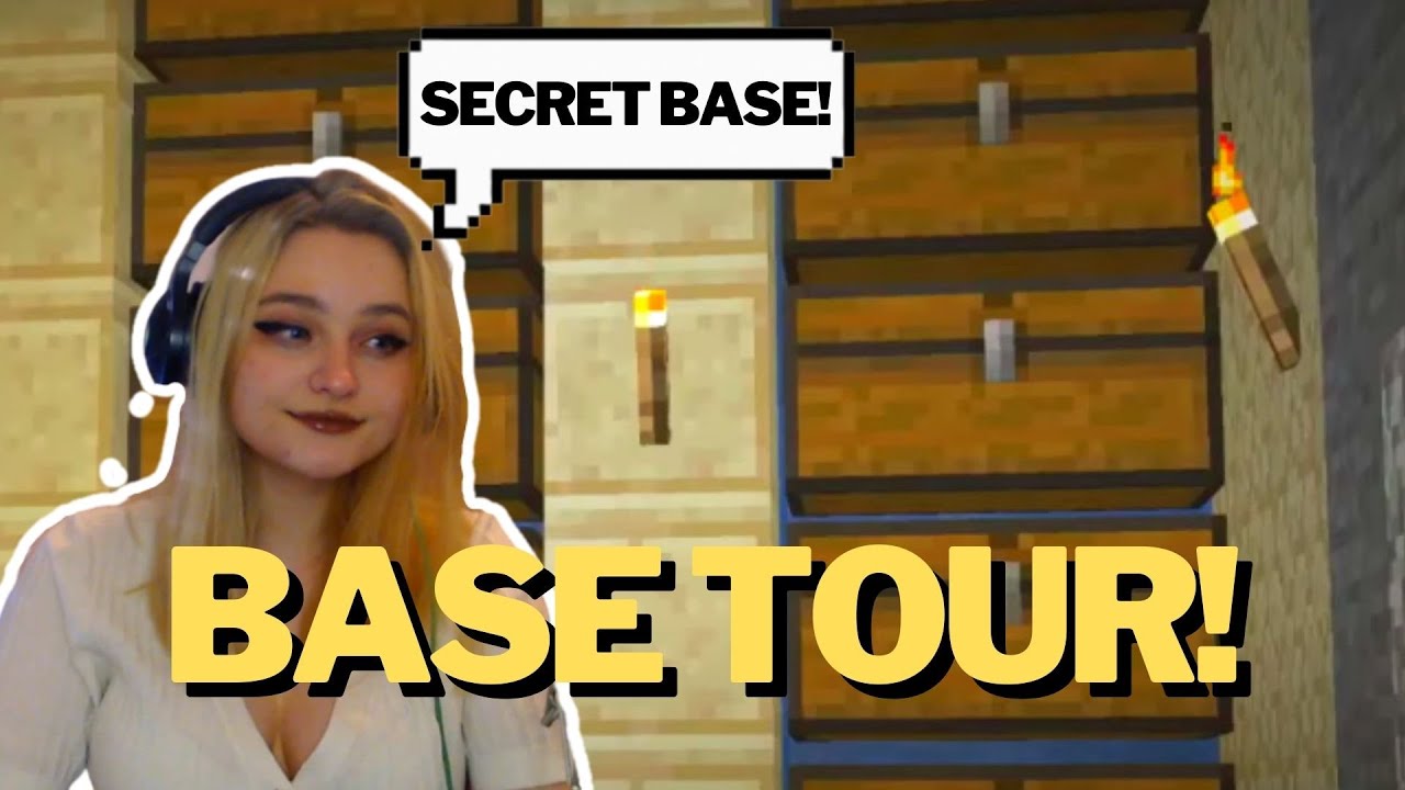 Nihachu Shows Her Base On Dream SMP (Dream SMP) - YouTube