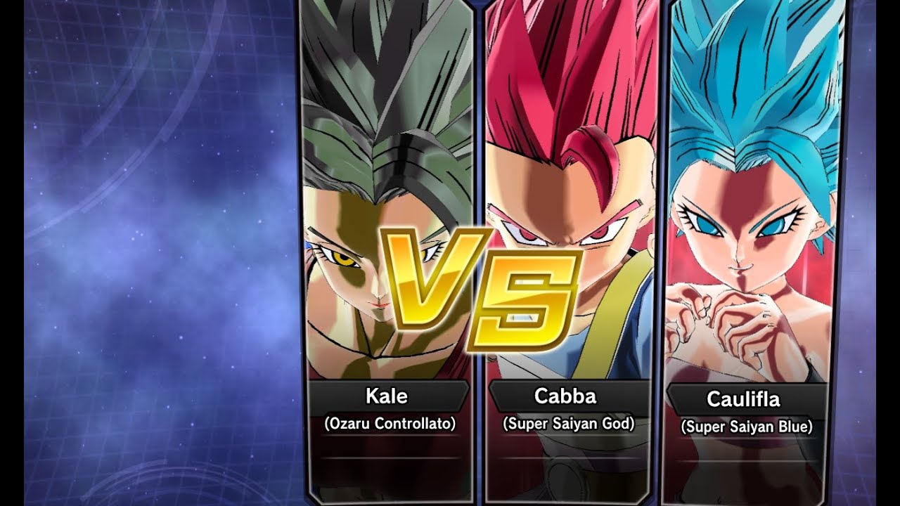 Xenoverse 2 - Requested match (PC): Kale Ozaru Controllato vs Cabba SSJ ...