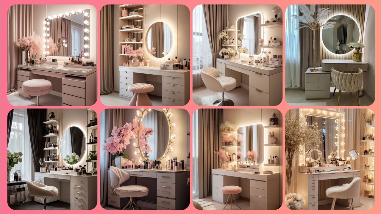 Most Beautiful Vanity Setup Designs |Stylish makeup room decor ideas ...