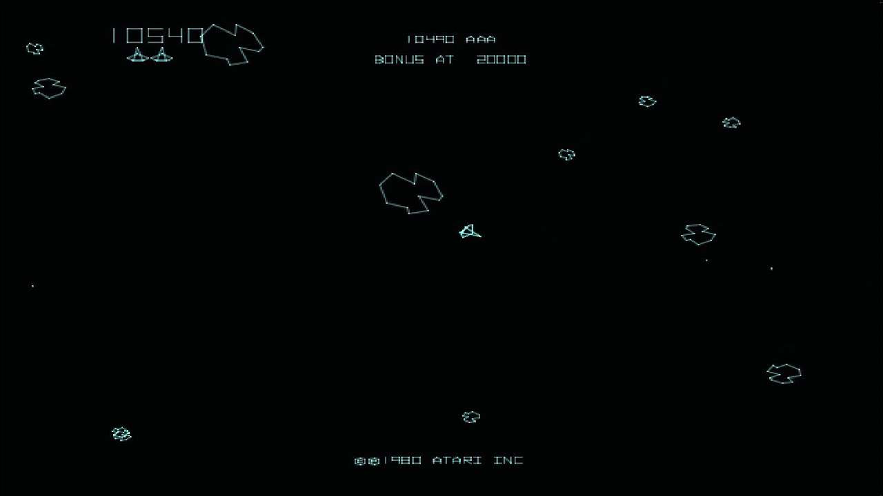 ScoreGround - MAME - Asteroids Deluxe: 29,340 - YouTube