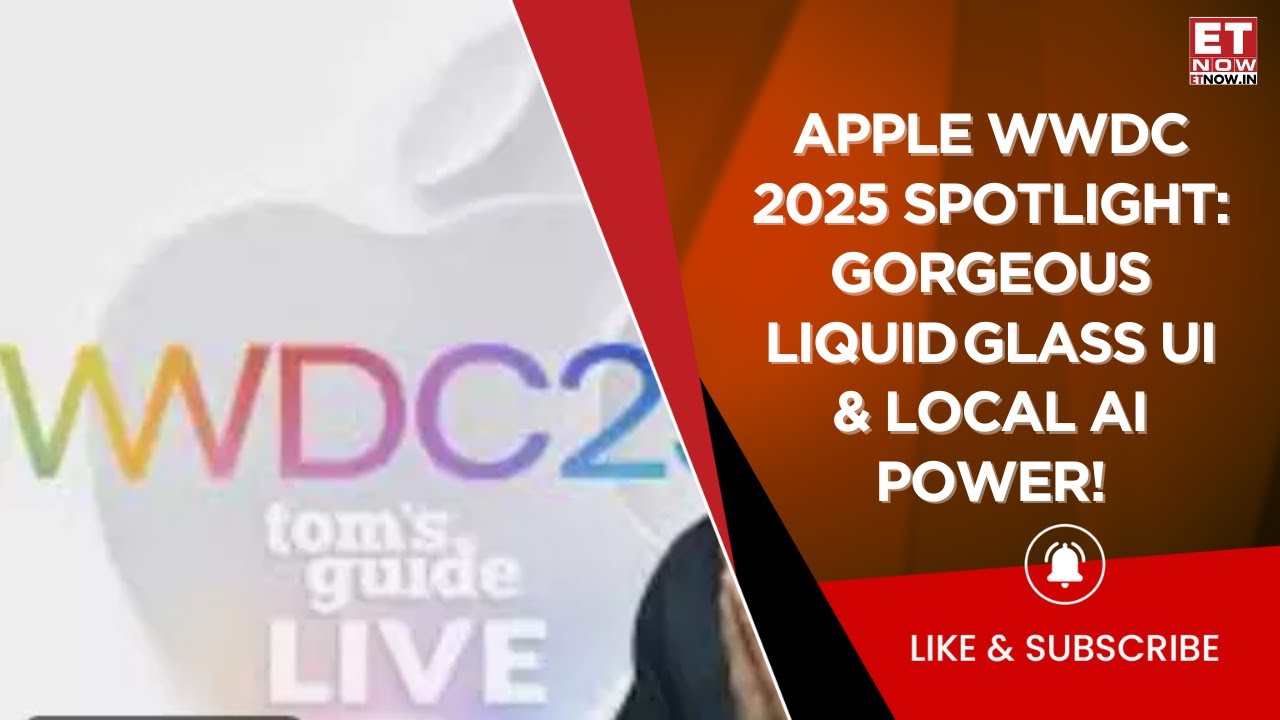 Apple Unveils Liquid Glass Software Design; AI Features Run Locally On ...