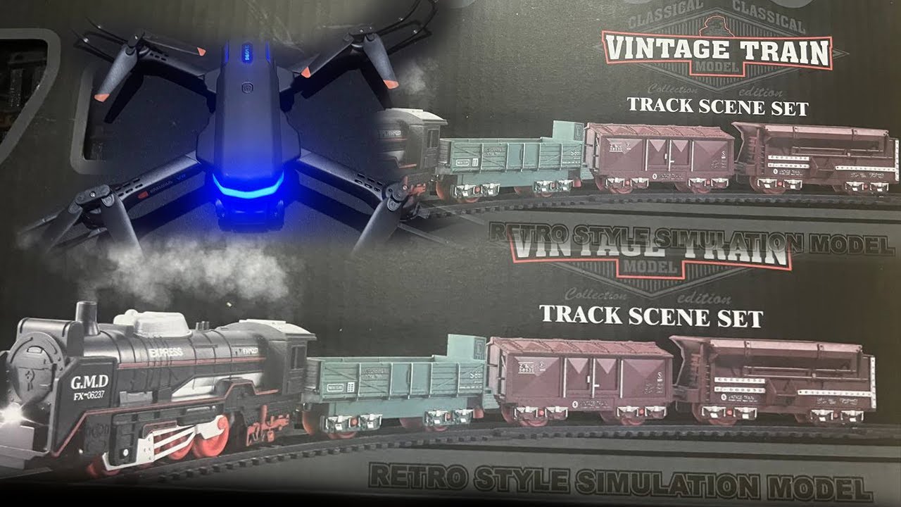 My First Unboxing! Battery Powered Train Set - YouTube