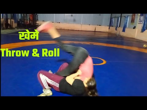 खेमे throw & roll // safe and easy technique 👍 - YouTube