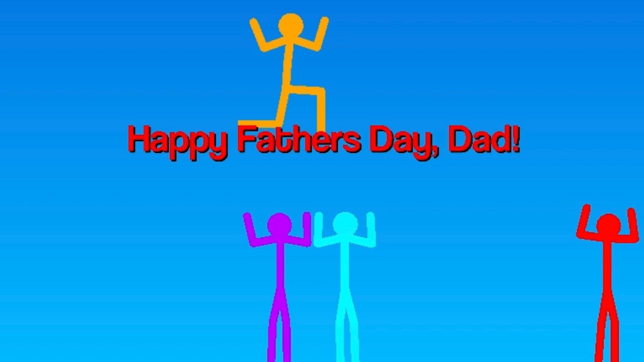 Father’s Day Animation (StickNodes) - YouTube