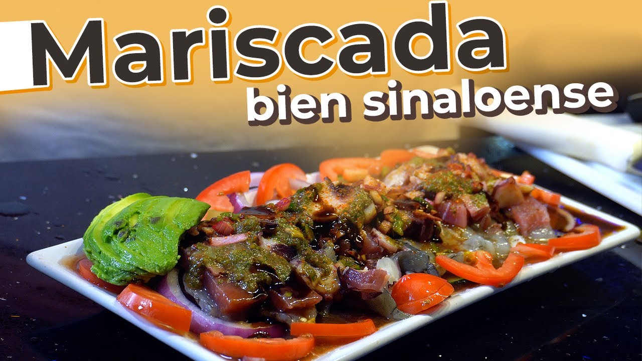 ¿CÓMO PREPARAR MARISCOS ESTILO SINALOA? Receta fácil con cámaron, pulpo ...