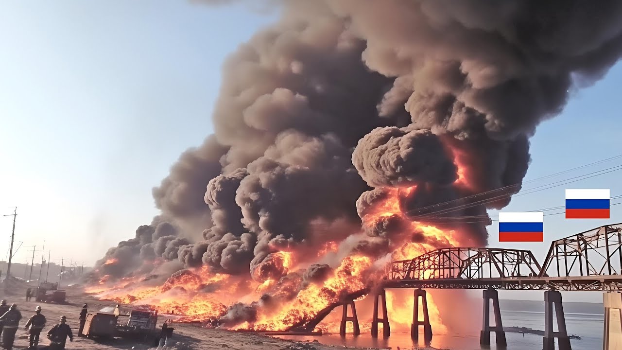 September 8, Crimean Bridge Collapses Completely After Russian Troops ...