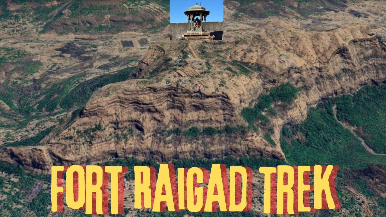 Raigad Fort Trek Walking Route Raigadwadi Base To Holicha Mal - YouTube