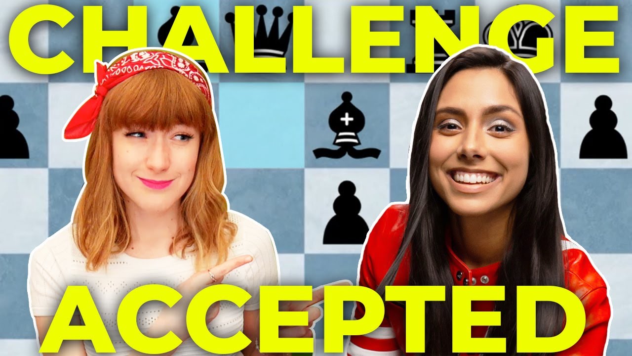 CHESS CHALLENGE ACCEPTED with Michelle Khare! - YouTube