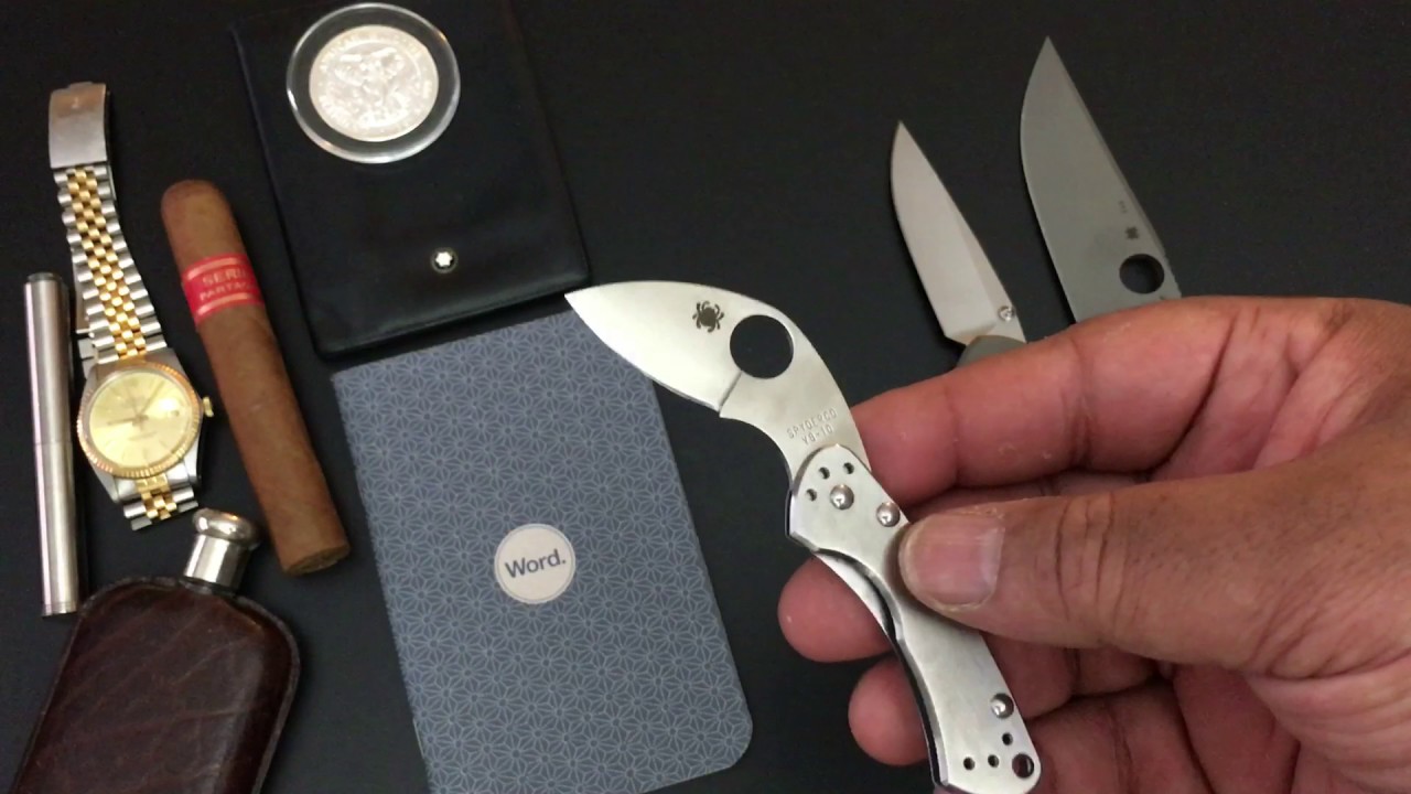 Spyderco Nirvana, Chris Reeve Micarta Sebenza 25 and 21, Plus Spyderco ...