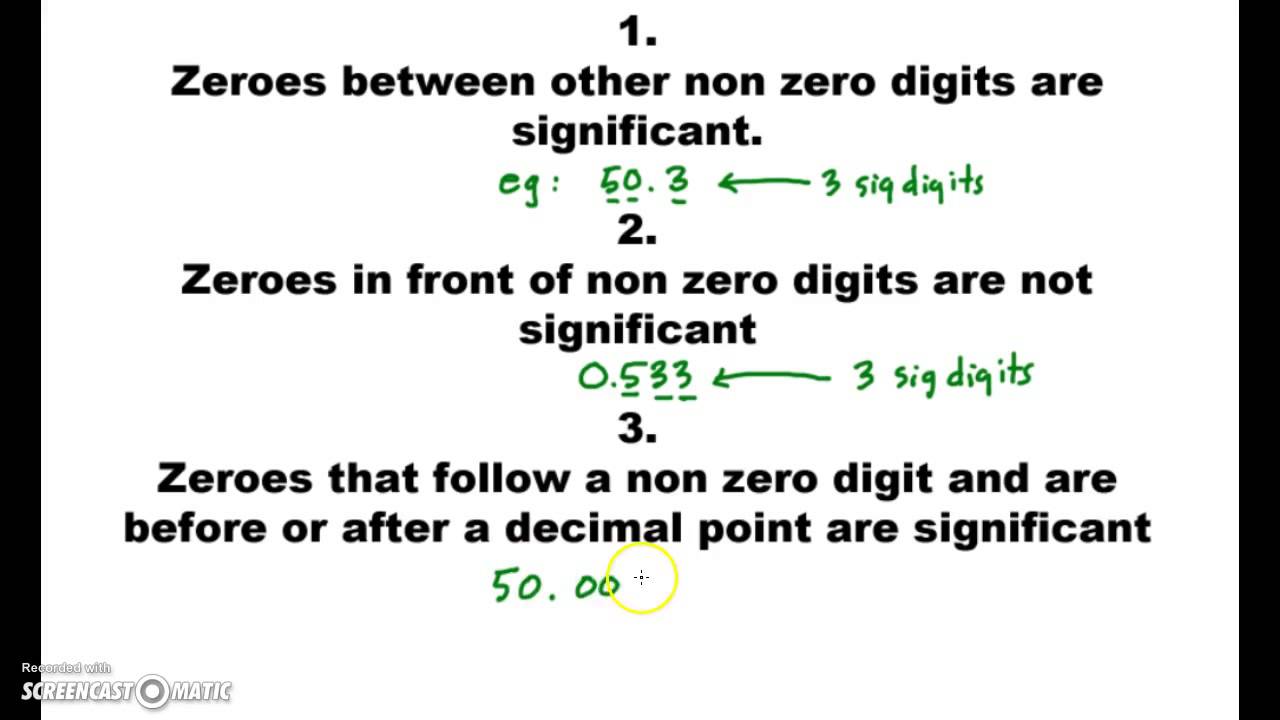 PHYSICS 11 02 Significant Digits YouTube PHYSICS 11 02 Significant Digits YouTube