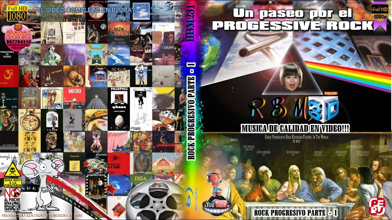 Progressive Rock Family Tree VIDEO UHD 4K - YouTube