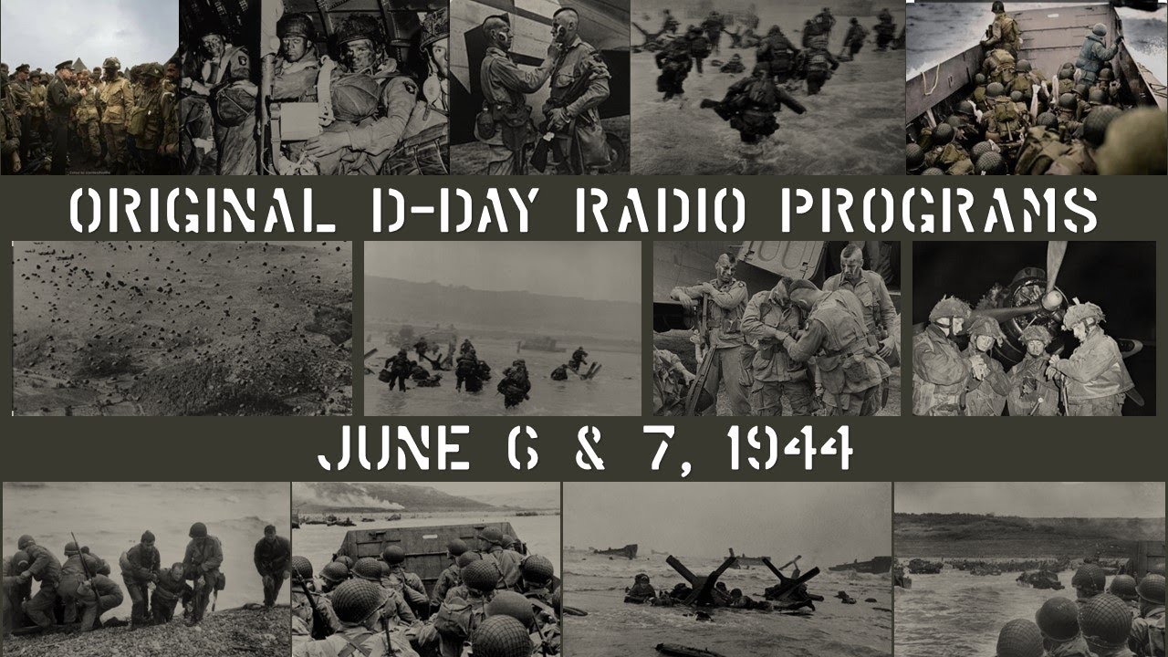 Complete D-Day Radio Broadcasts: June 6-7, 1944 - Part 01 - YouTube