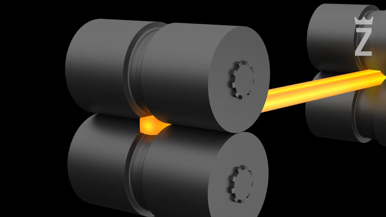 Hot rolling - basic process in producing Zollern steel profiles and ...