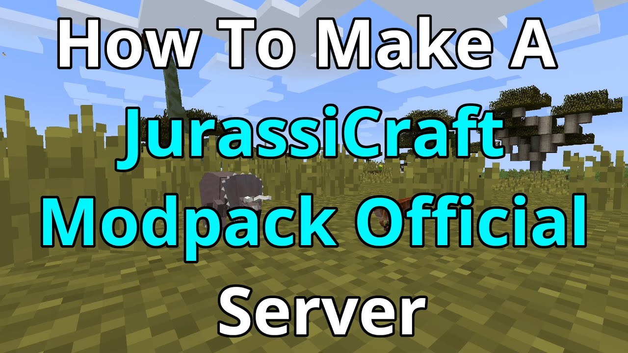 How To Make A JurassiCraft Modpack Official Server - JurassiCraft ...