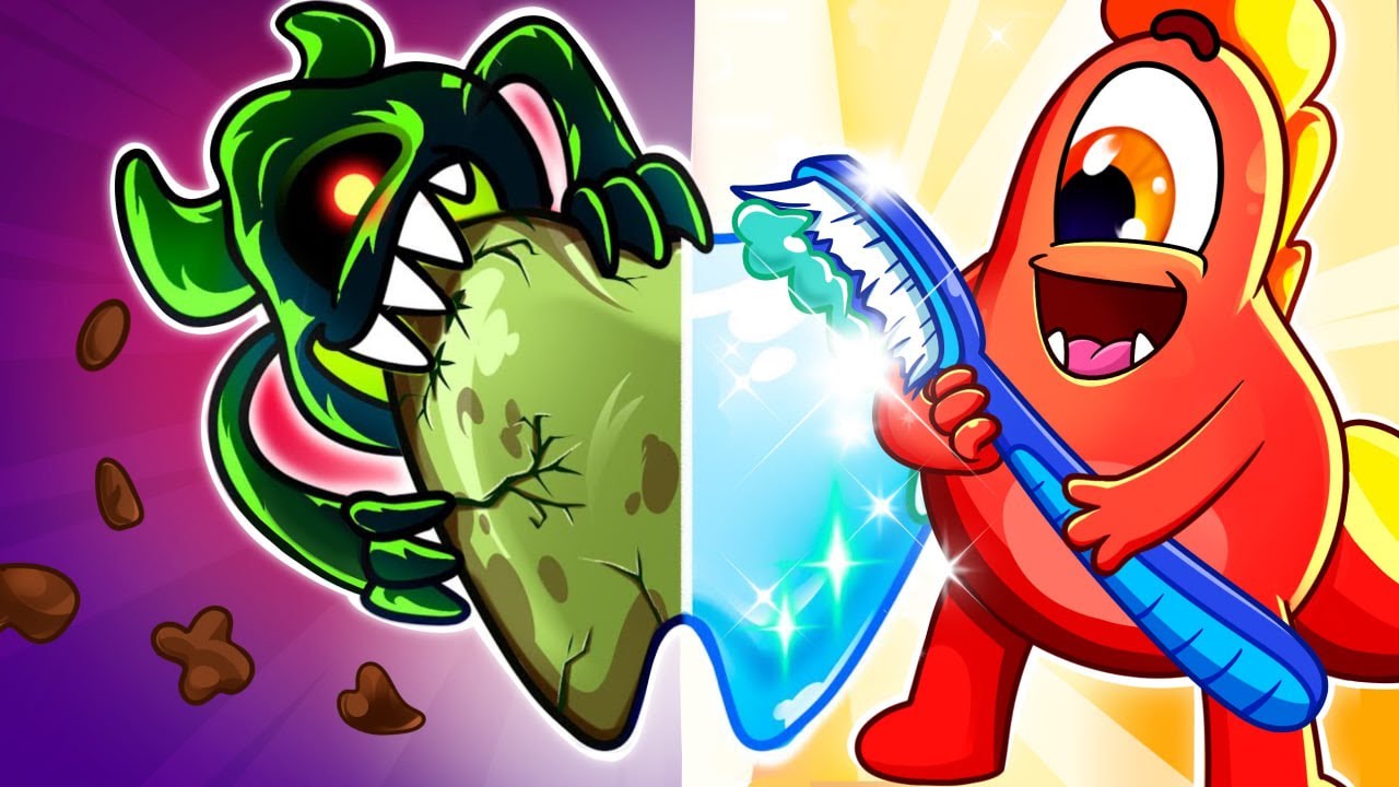 Happy Teeth Brushing Song 🦷 | Fun and Educational Nursery Rhymes by ...