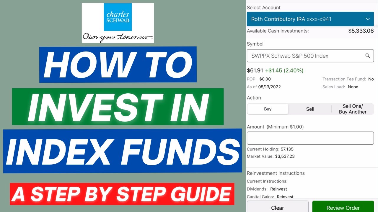 How I Invest in Index Funds | 1 Minute Tutorial - YouTube