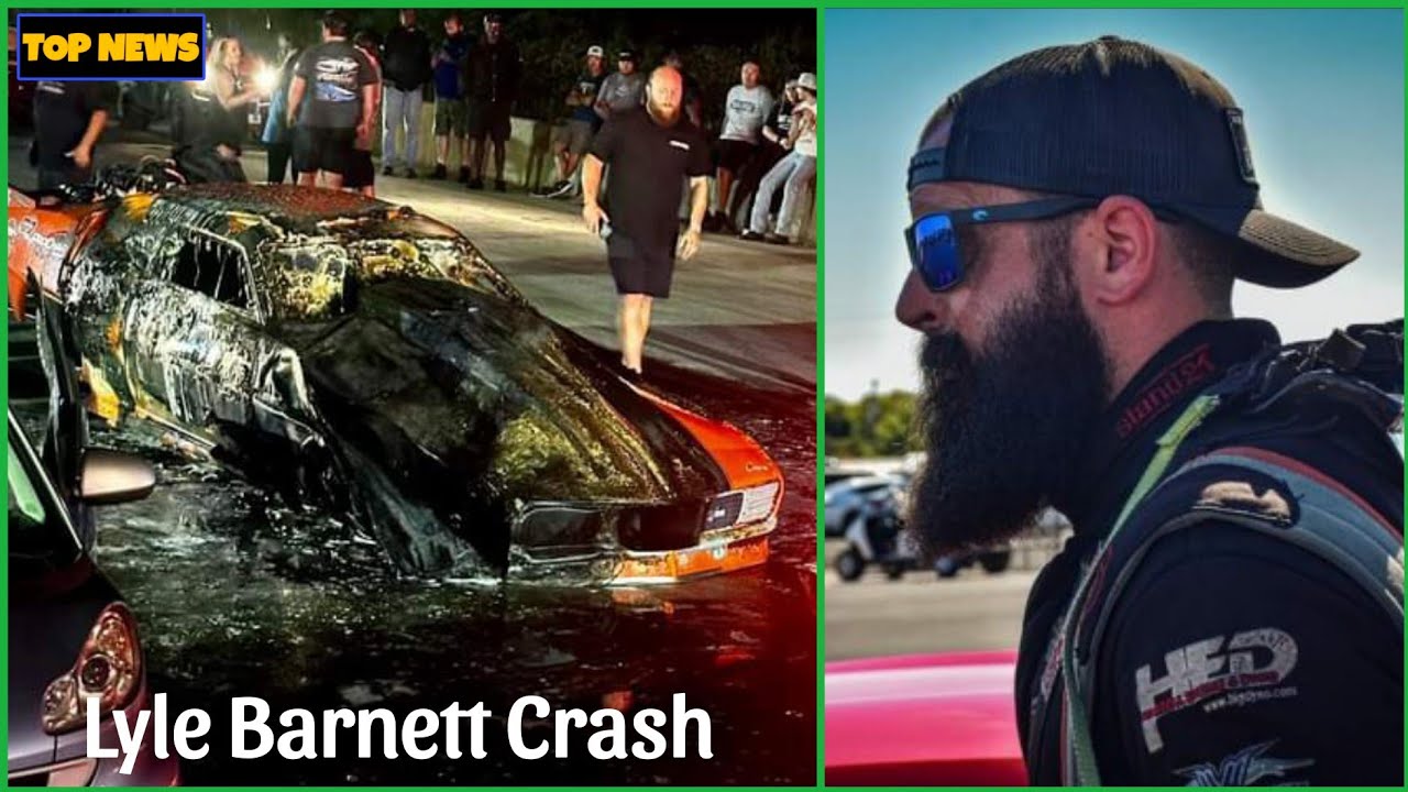 Lyle Barnett Crash || Lyle Barnett's Camaro BURSTS into Flames! 🚗💥 ...