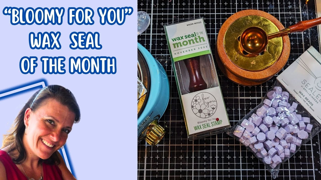Mixing wax colors | Spellbinders Wax Seal of the Month - YouTube