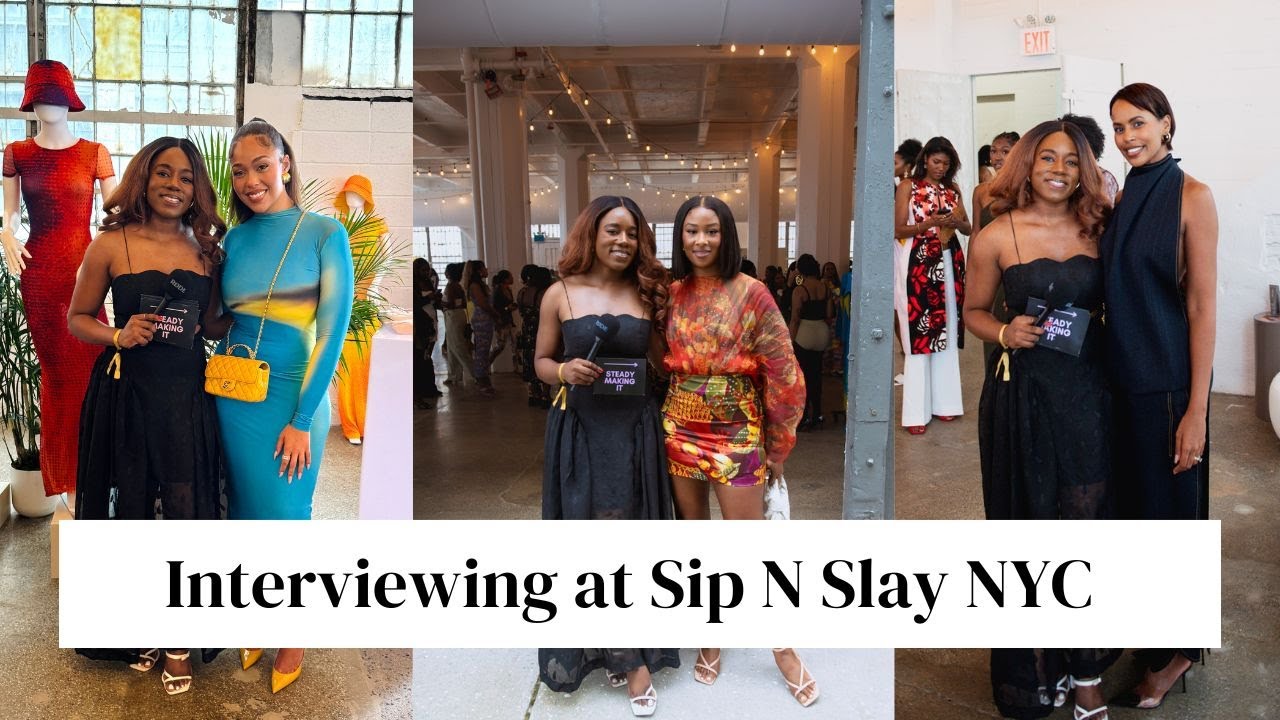 Interviewing at Sip N Slay NYC 2024 🎤 | Hosting Highlight Reel - YouTube