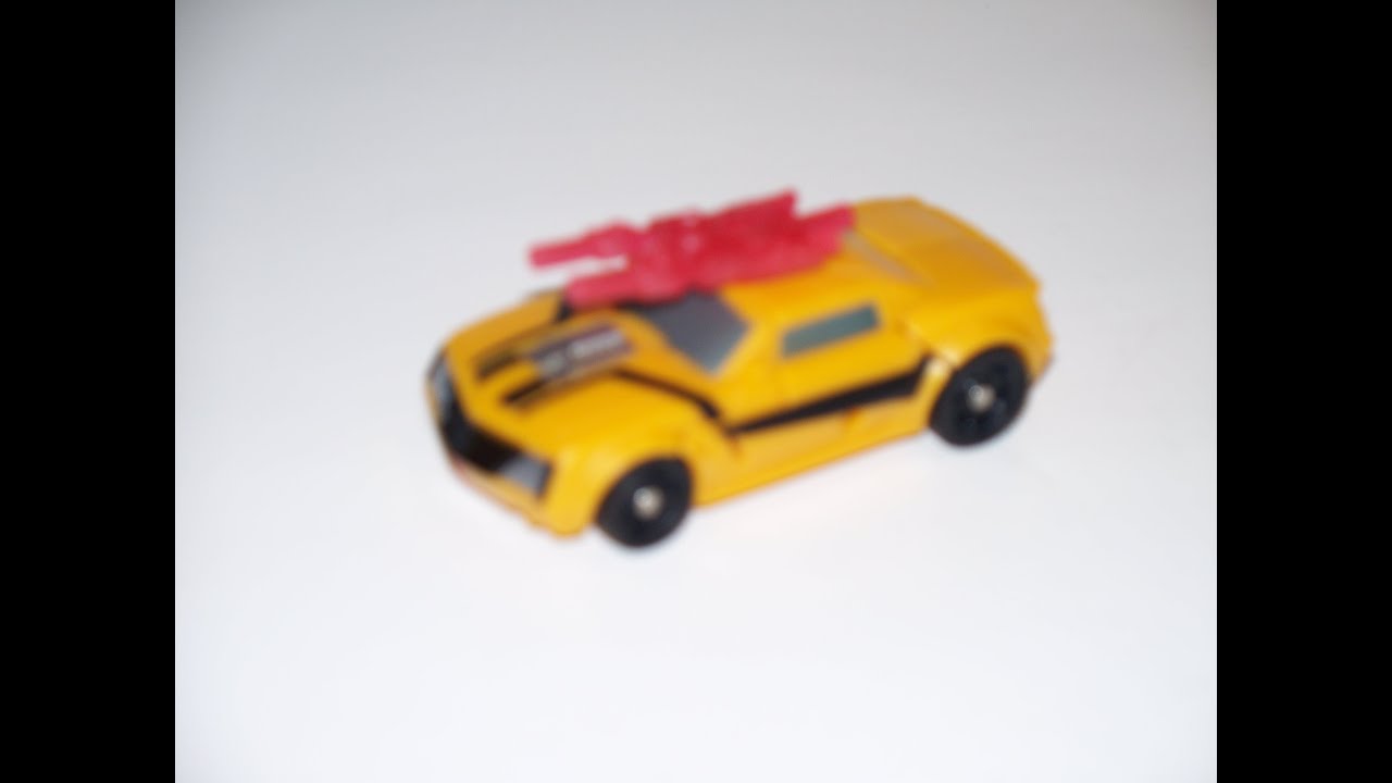 TRANSFORMERS PRIME RiD BUMBLEBEE CYBERVERSE LEGION CLASS TOY REVIEW ...