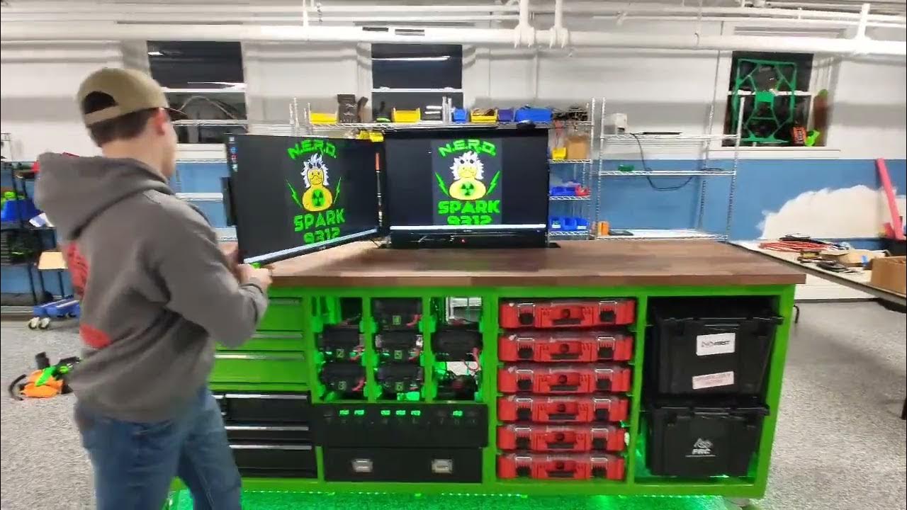 NERD Spark - 9312 - New Pit Bench, with extending/retracting double ...