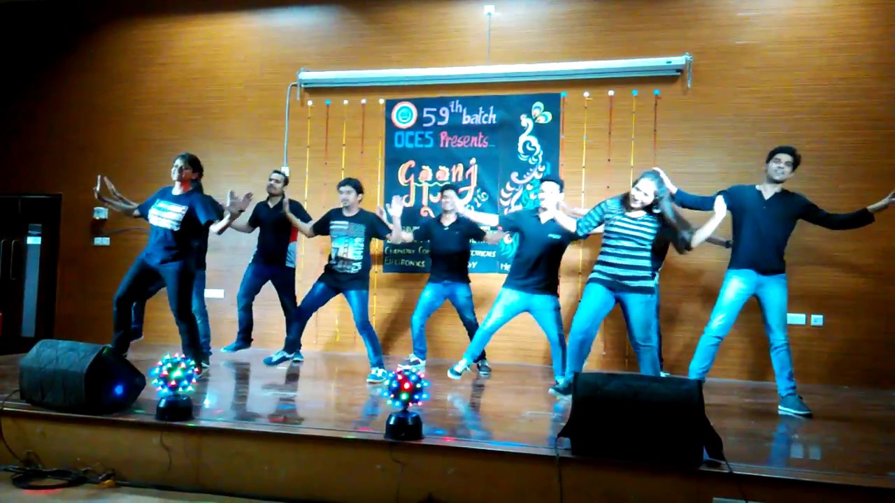 Group dance at GOONJ_cultural night at BARC training school - YouTube