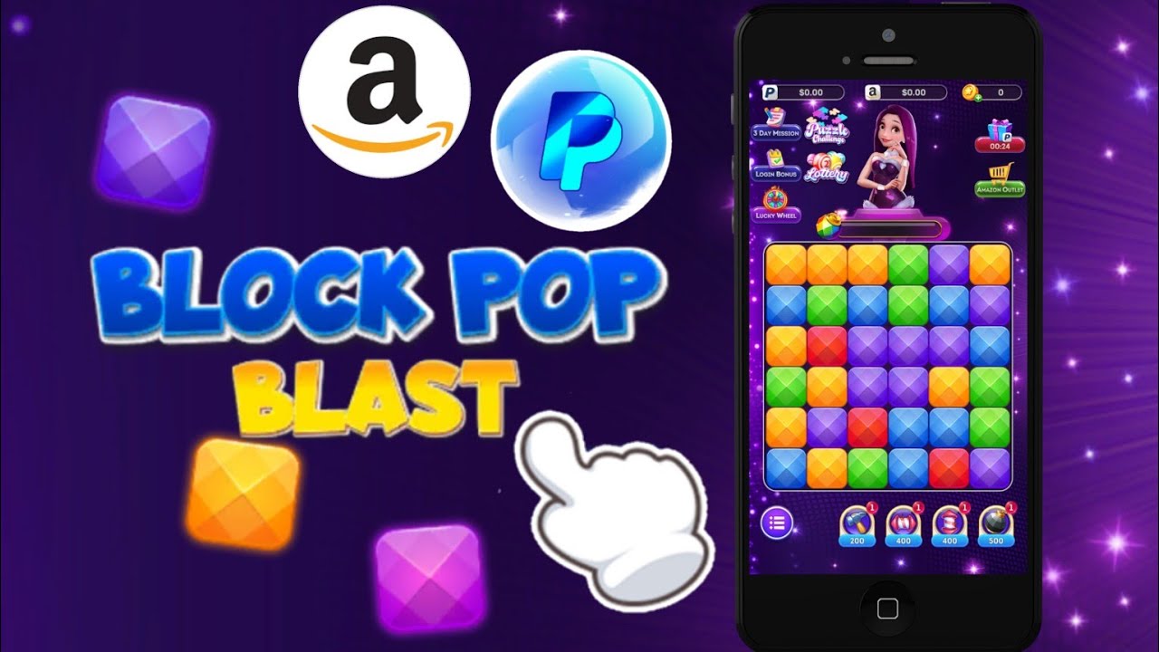 Block Pop Blast - Earn Real money? Review - YouTube