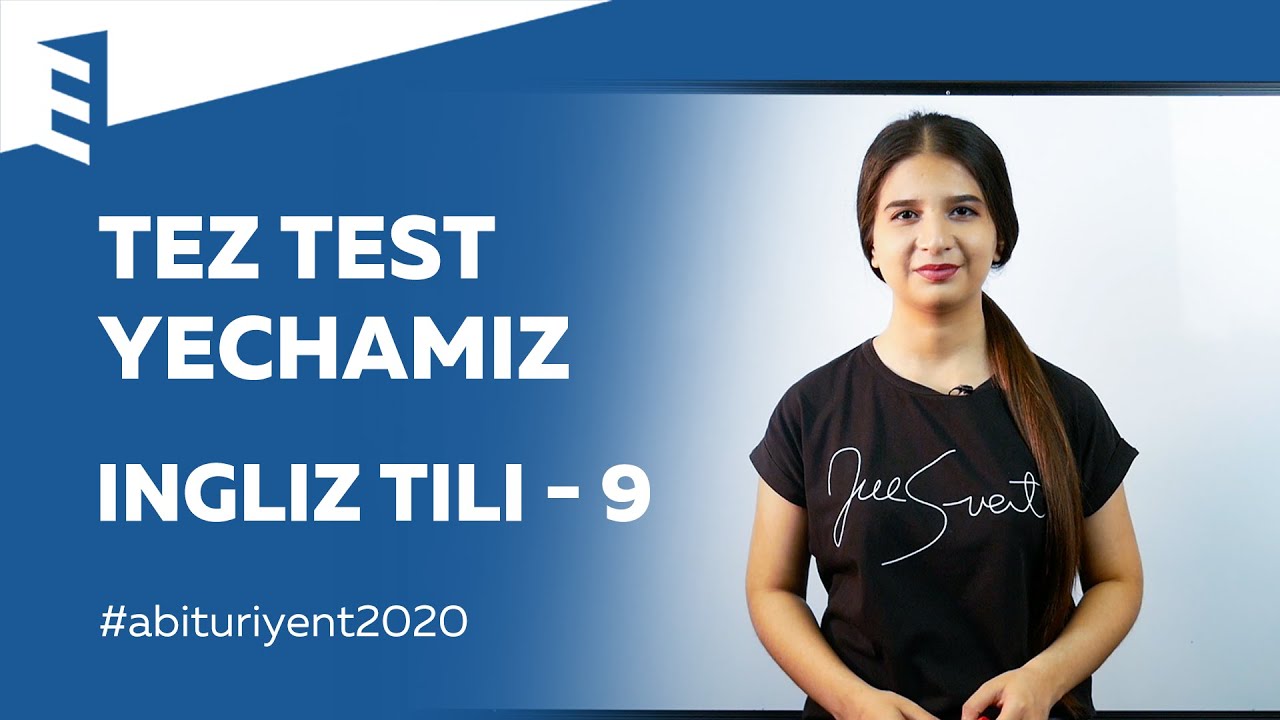 Ingliz Tili Test Variantlari Toplami 2 Quotregbooks