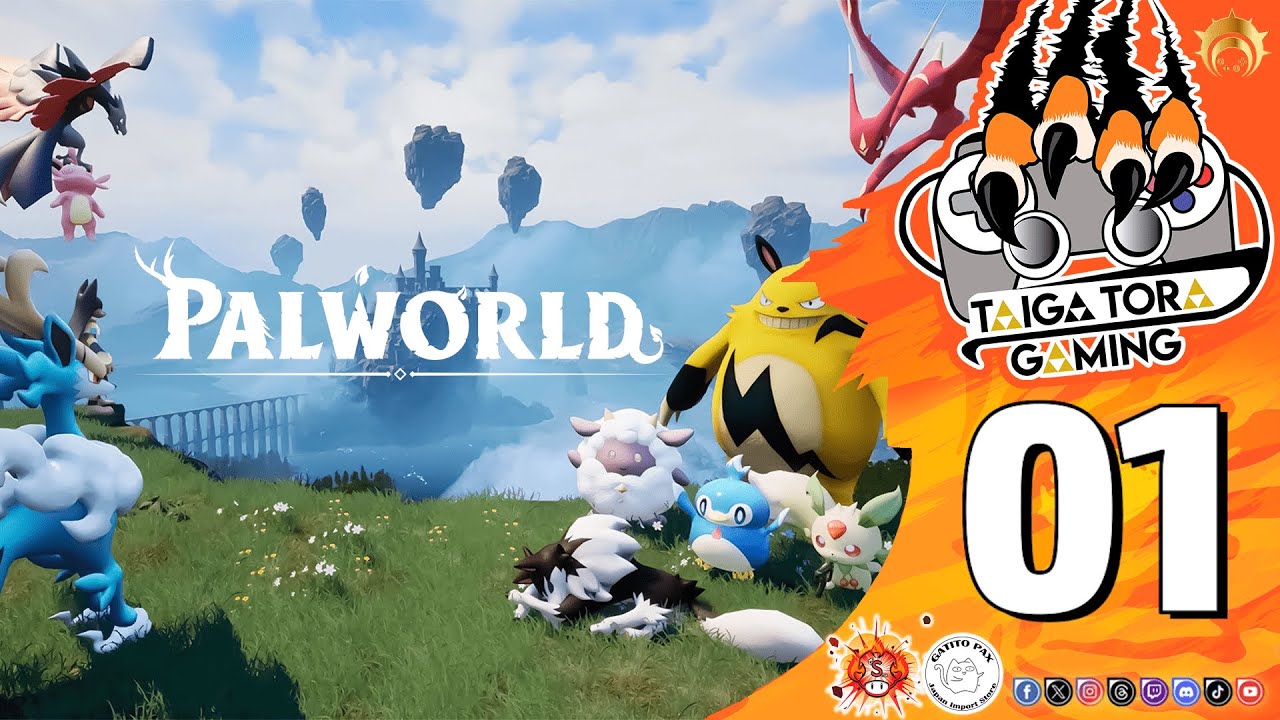 Taiga Tora & Spree || Palworld (PARTE 1) - YouTube