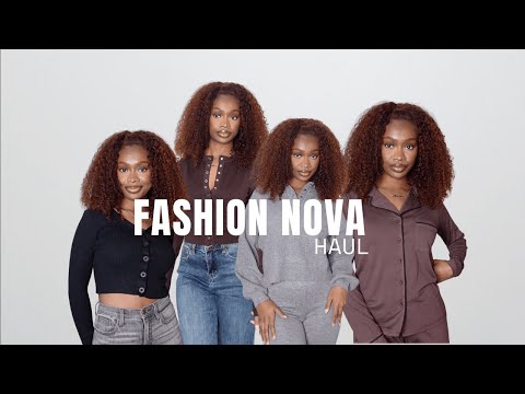 Fashion Nova Winter Try On Haul 2025 |  Sweaters, Jeans, Pajamas
