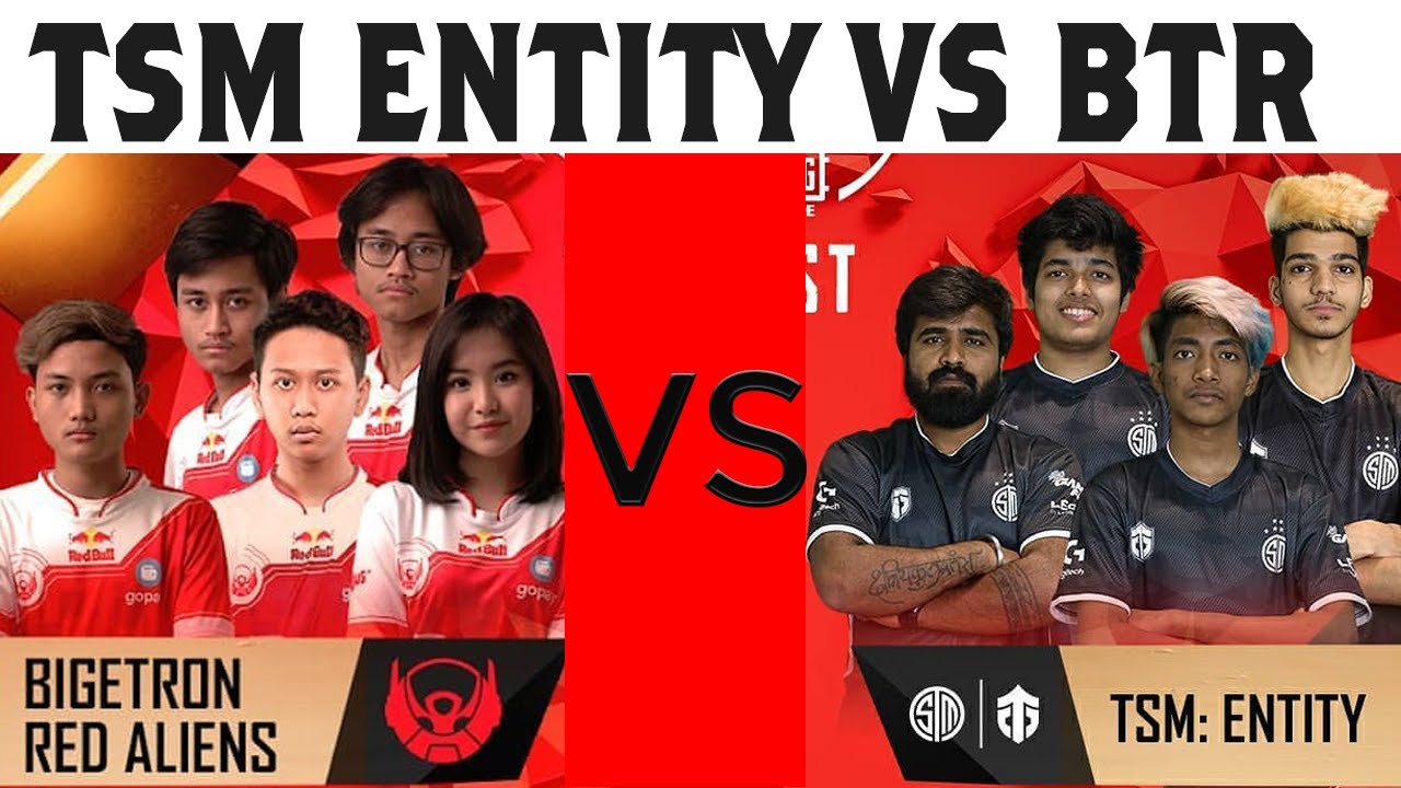 All fight of TSM-Entity vs BTR in PMWL Opening Weekend PUBG MOBILE ...
