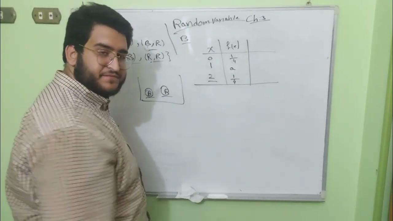 RANDOM VARIABLES CH3 PART 1 - YouTube