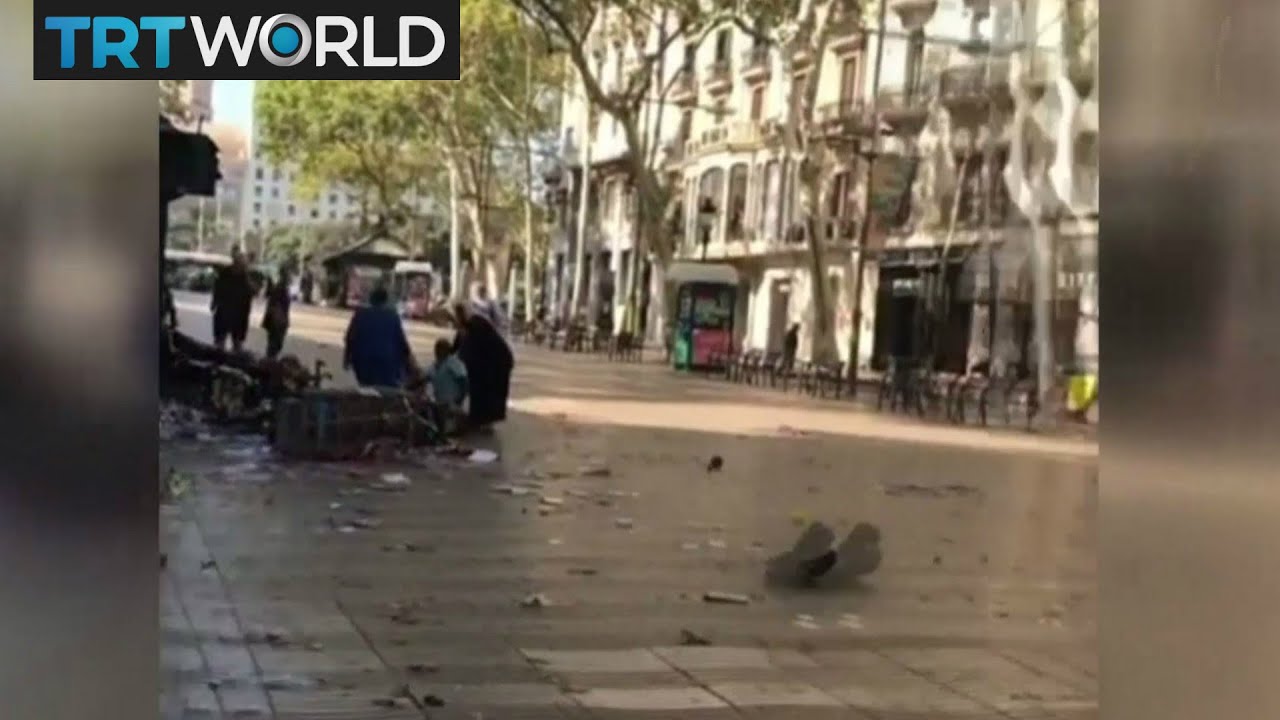 Spain Attacks: Spanish police stop second attack in Barcelona - YouTube