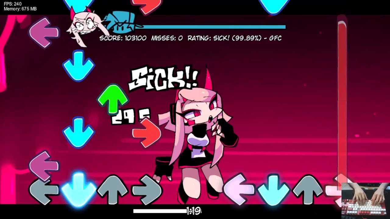 [FNF]THE MOST BEAUTIFUL DAVE AND BAMBI UNIVERSE MOD - YouTube