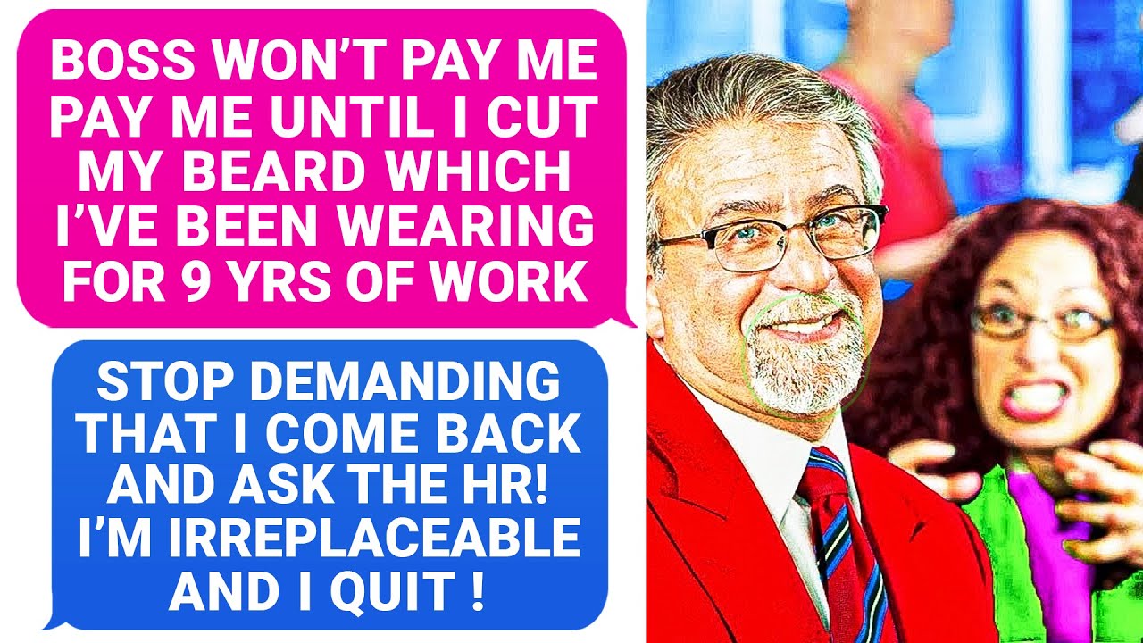 Boss CUT My PAY Cause I REFUSED to CUT My Beard! You Forgot Who I Am So ...
