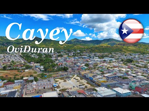 Cayey, Puerto Rico From The Air 2019 - YouTube