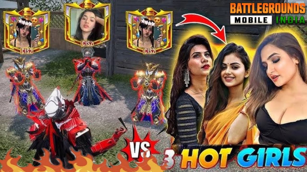 Bgmi Random Girl Gameplay | Random Girl Gameplay Bgmi Random Girl ...