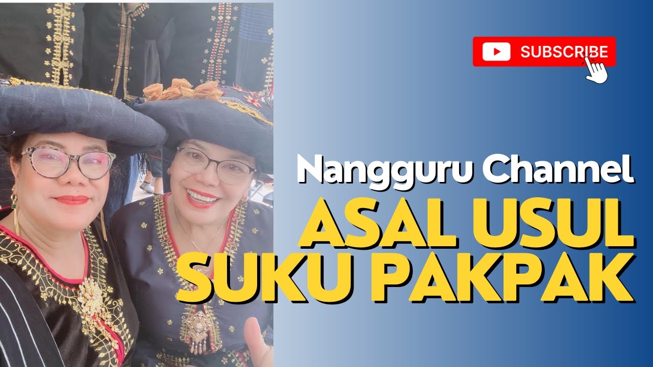 ASAL USUL SUKU PAKPAK - YouTube