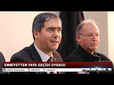 EMNİYETTEN YAYA GEÇİDİ UYARISI