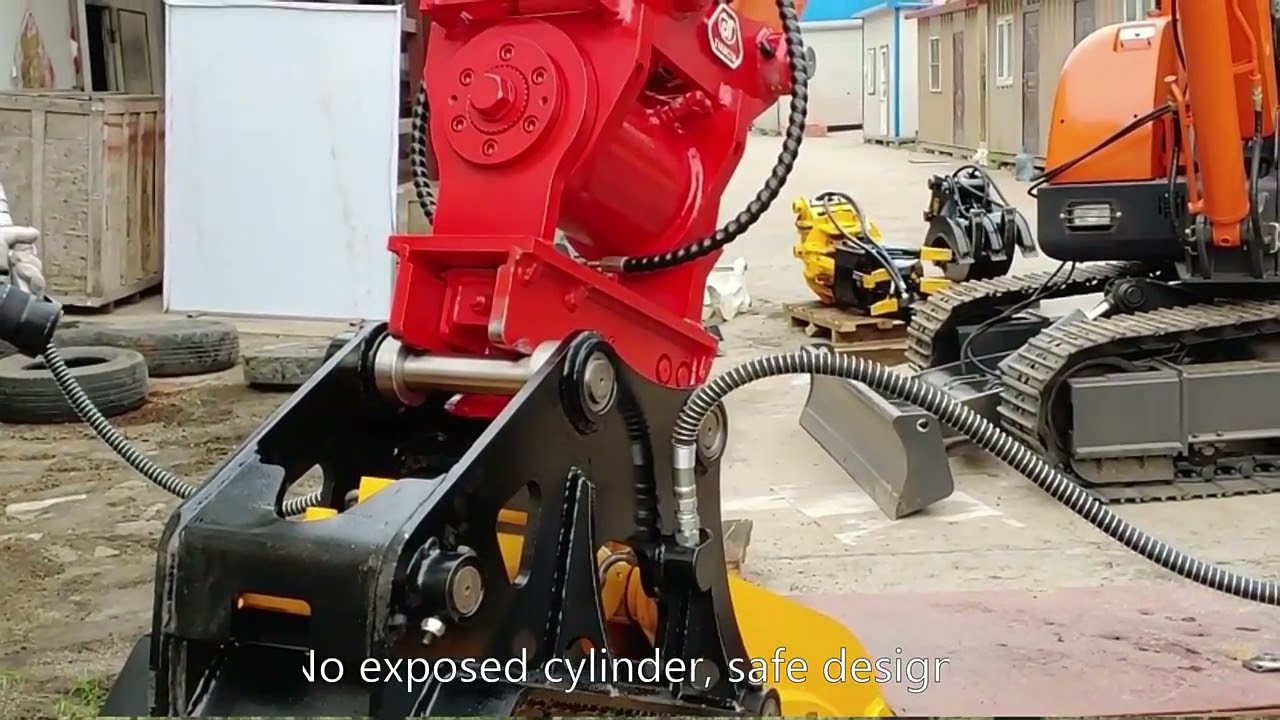 Excavator Hydraulic Tilting Quick Hitch Coupler Excavator Tilt Hitch ...