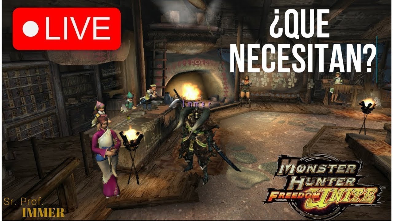 Ayudando a Subs - Monster Hunter Freedom Unite/MHFU - YouTube