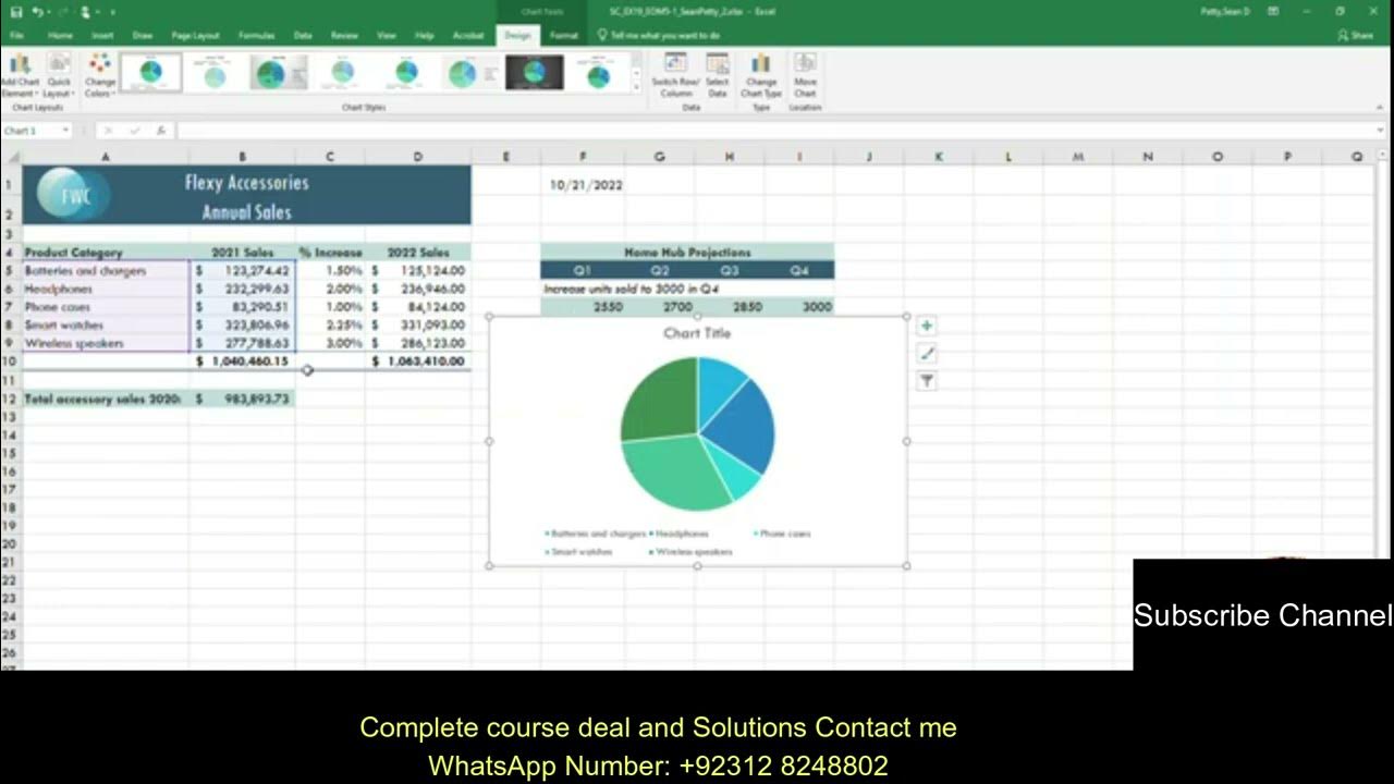 Excel Module 5 End of Module Project 1| Flexy Wireless Communication ...